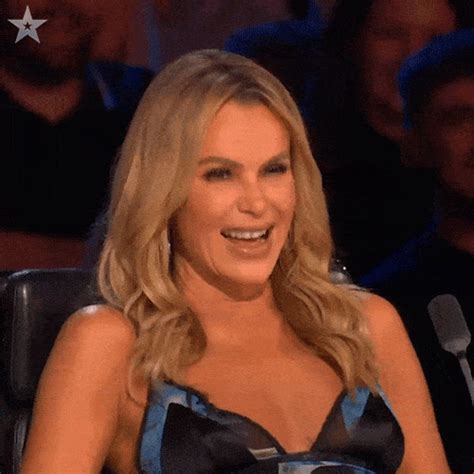 Laughing Amanda Holden Gif Laughing Amanda Holden Britain S Got Talent Discover Share Gifs