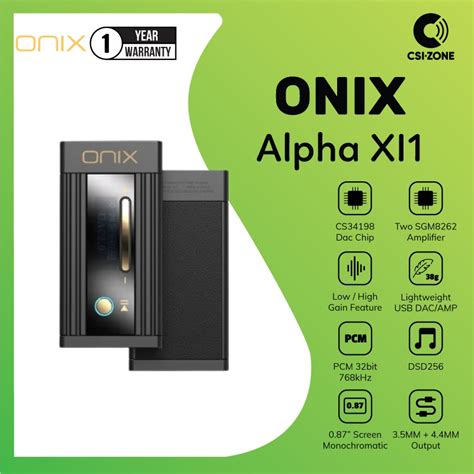 Jual ONIX Alpha XI1 Portable CS43198 USB DAC Shopee Indonesia