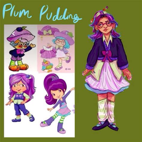 Strawberry Shortcake And Plum Pudding