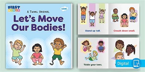 Lets Move Our Bodies Ebook Teacher Made Twinkl
