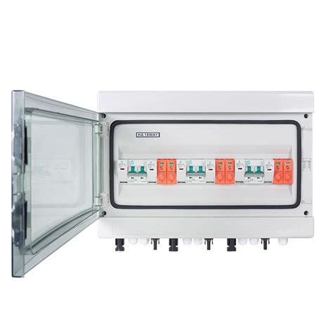 CE TUV IEC Wsdb PV3 3 IP65 3 In 3 Out 3 Strings Array 15A 500V DC Solar PV Array Combiner Box