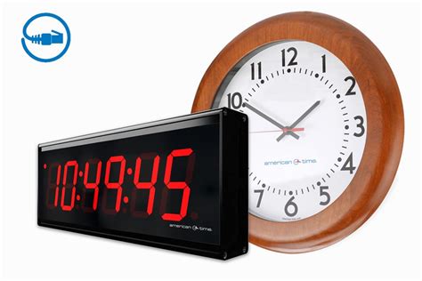 Network Clocks Synchronized Time American Time