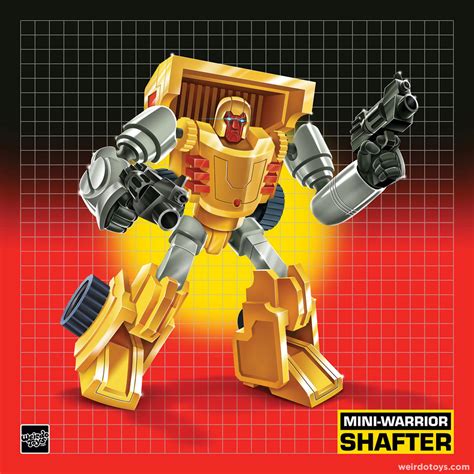 Transforming Collections Featuring Shafter Weirdo Toys Weirdo Toys