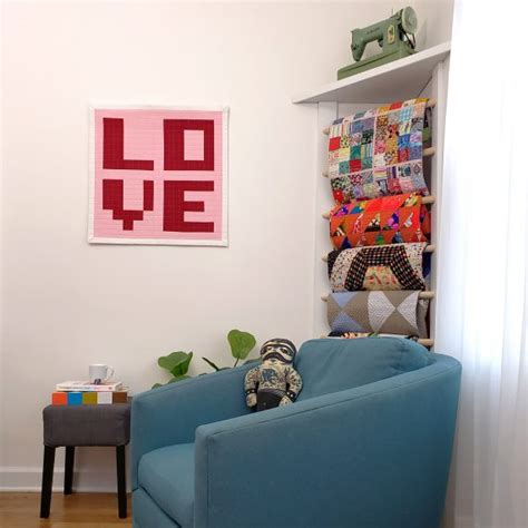 Modern Love Mini Quilt WeAllSew