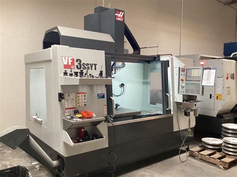 Haas VF 3SSYT CNC Vertical Machining Center VMC 2022 The Equipment Hub