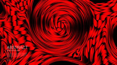 Red Abstract Wave Background Royalty Free Vector Image