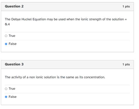 [solved] The Debye Huckel Equation May Be Used When The I