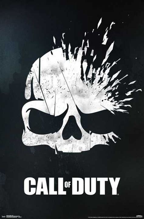 Call Of Duty Ghosts Skull Stencil