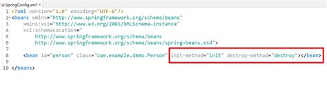 Spring Beans Definition Lifecycle Inheritance