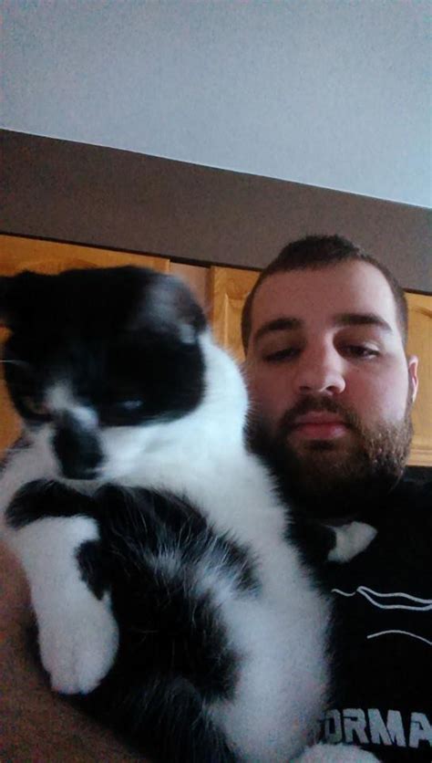 V Day Selfie With Obligatory Kitty Imgur