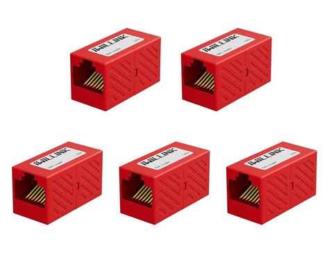 Rj45 Coupler Ethernet Connector Female To Female Rj45 Connector For Cat7 Cat6 Cat5e Cat5