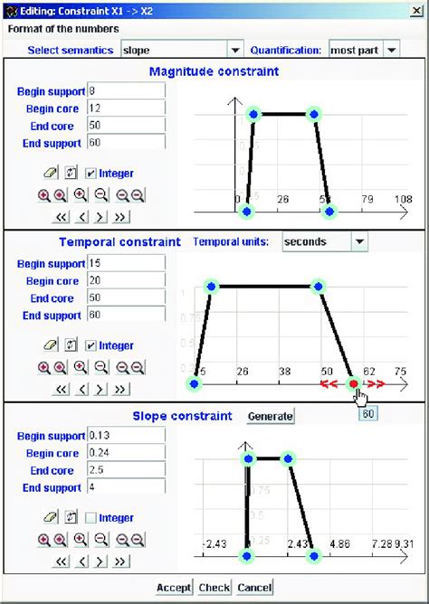 From This Window The Constraints Are Edited The Values Being Inputted Download Scientific