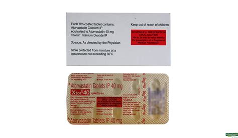 Buy Xtor 40mg 10 Tablets Online At Best Prices Wellness Forever