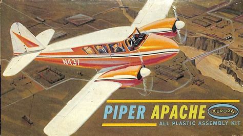 Aurora 164 Piper Apache 1963 280u1 Infanzia Ricordi Dinfanzia