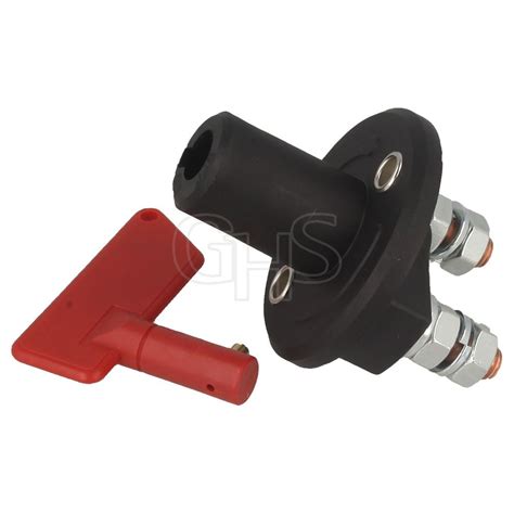 Battery Isolator Switch W Removeable Key Ghs