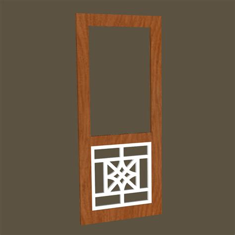 Standard Starburst Single Screen Door The Porch Store