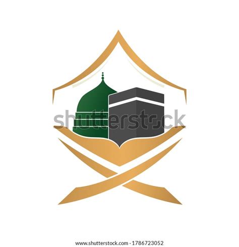 메디나에 있는 예언자 모스크prophets Mosque의 녹색 스톡 벡터로열티 프리 1786723052 Shutterstock