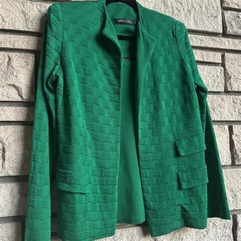 Misook Knit Blazer And Tank Top Set High Quality Depop