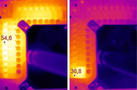 Great Value For Money Gigabyte Z690 Gaming X Ddr4 Vrm Temperatures Thermovision Of Vcore