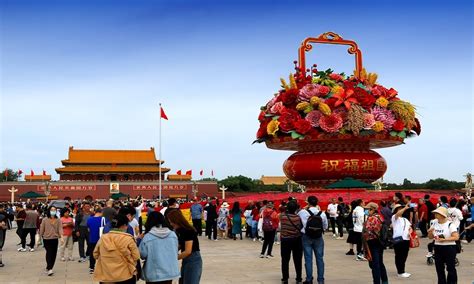 天安门广场盛装迎国庆 中关村在线摄影论坛