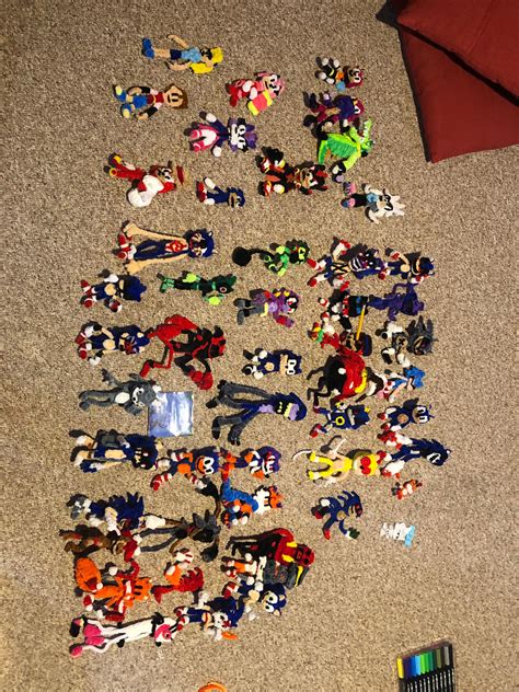 Sonicexe Pipe Cleaners Characters By Robro6400 On Deviantart