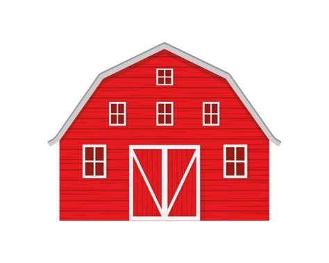 Cow Shed Clipart