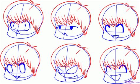 How To Draw Chibi Expressions Drawing Step By Step By Dawn Chibi