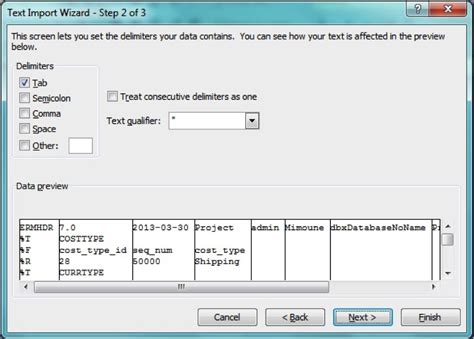 understanding primavera xer files