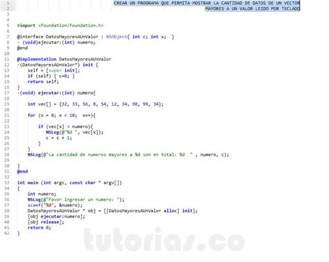 Poo Arrays Objective C Datos Mayores A Un Valor