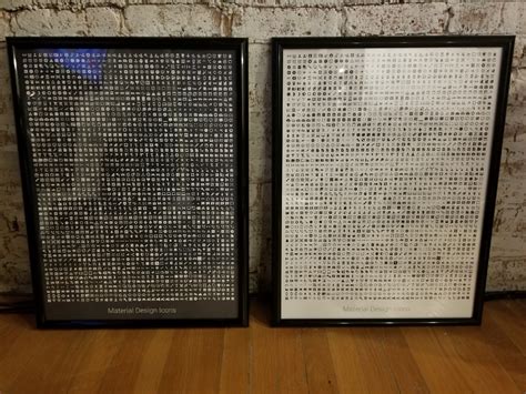 Material Design Icons Poster