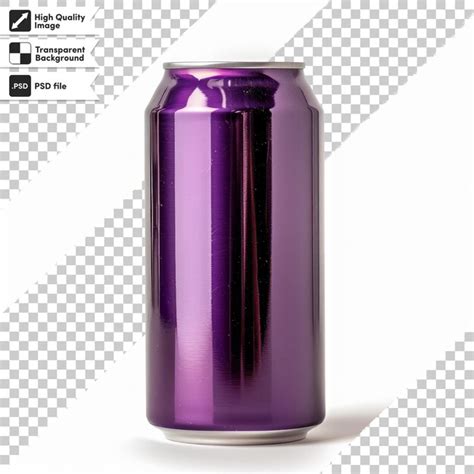A Purple Can Of Soda With A Purple Label That Says Quot Drink Quot