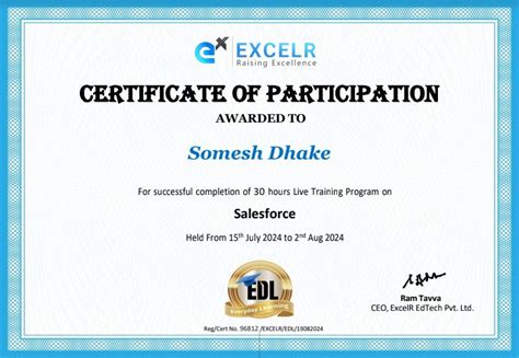 Somesh Dhake On Linkedin Salesforce Continuouslearning