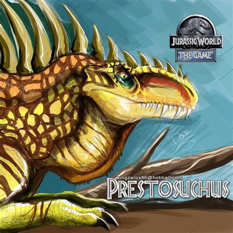 Jurassic World Prestosuchus By Wingzerox86 Jurassic World Jurassic