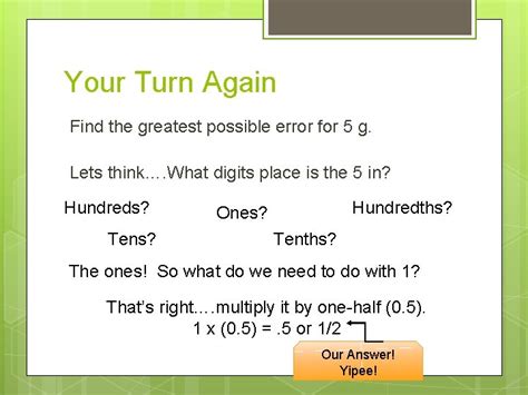 Greatest Possible Error Coordinate Algebra Definition The Greatest