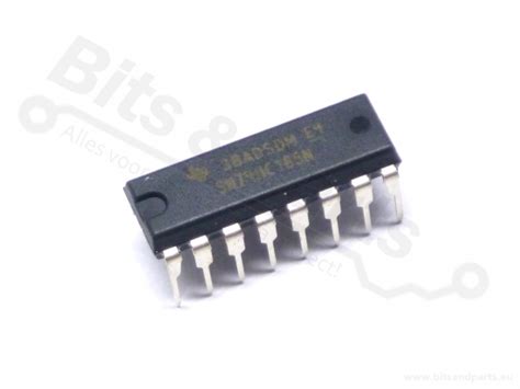 HC HCT Bit Parallel In Serial Out Shift Register Bits Parts Elektronica