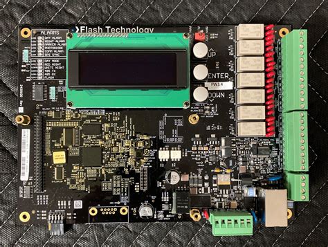 Pcb163 Control Cpu Flash Technology F2420101t 2420101t 2420101