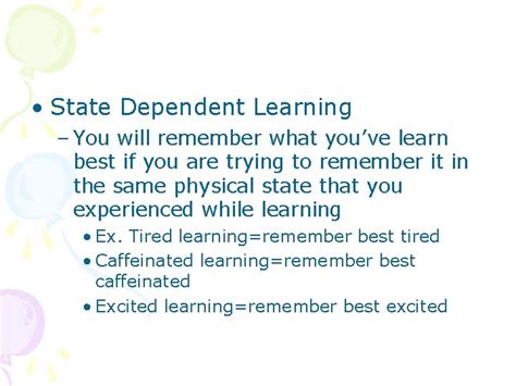 Creativity Learning Influences Chemical Influences On Learning Stimulants