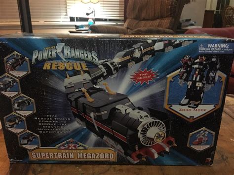 Power Rangers Lightspeed Rescue Supertrain Megazord 1940847547