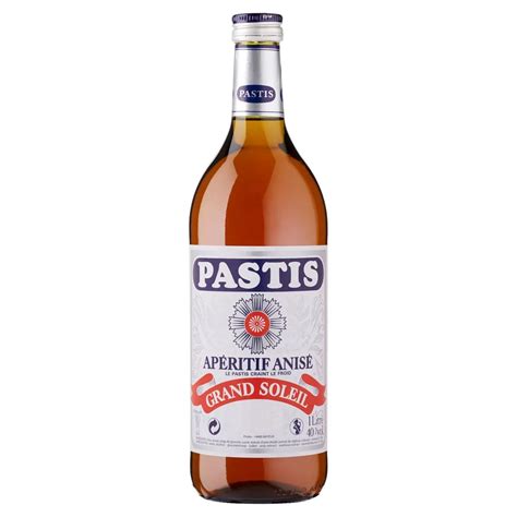 Grand Soleil Pastis Apéritif Anisé 1 L 01527207 Carrefour Belgique