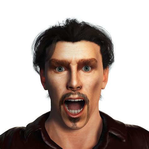 Benedict Cumberbatch 2 3d Rigged Model Ready For Animation 3d Model Turbosquid 1968916