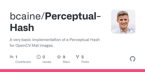 GitHub Bcaine Perceptual Hash A Very Basic Implementation Of A Perceptual Hash For OpenCV Mat