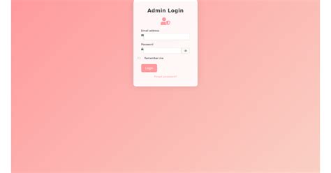 Admin Login Component Free Html Bootstrap Component