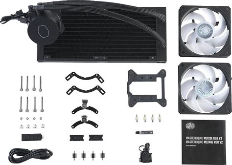 Coolermaster Masterliquid Aio Cpu Liquid Cooler Mm Newegg Com