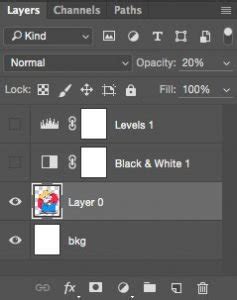 Changing Image Opacity In Photoshop ASK Design Blog