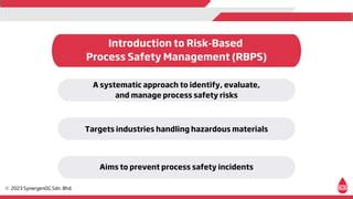 Implementing Risk Based Process Safety Management In The Oil And Gas Industry PDF