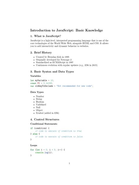 Javascript Basics Paper Pdf Java Script Document Object Model