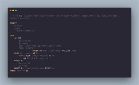 Andrew Lujan On Linkedin Sql Dataanalytics Codingchallenge