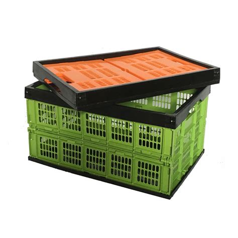Compact Mesh Plastic Collapsible Crate