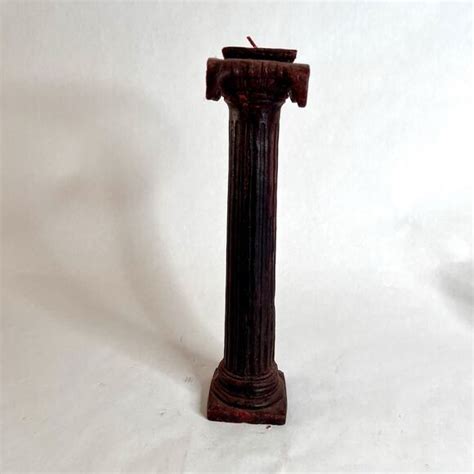Unbranded Accents Greek Column Candle Sculpture25 Tall Ionic Style Wax Never Used Nos Poshmark
