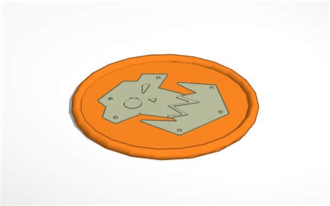 3d Design Ork Coaster Tinkercad